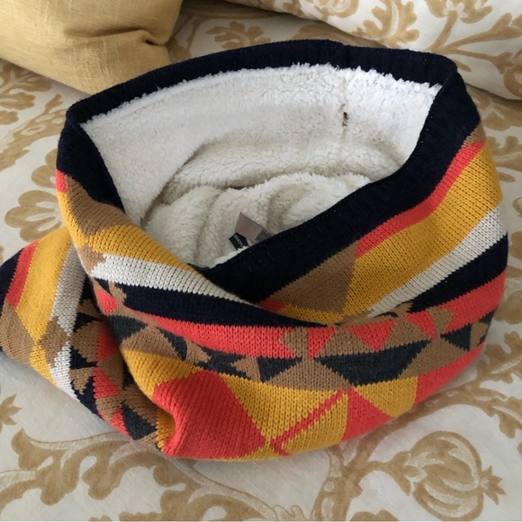 Look | Accessories | Chunky Knit Funnel Scarf | Poshmark